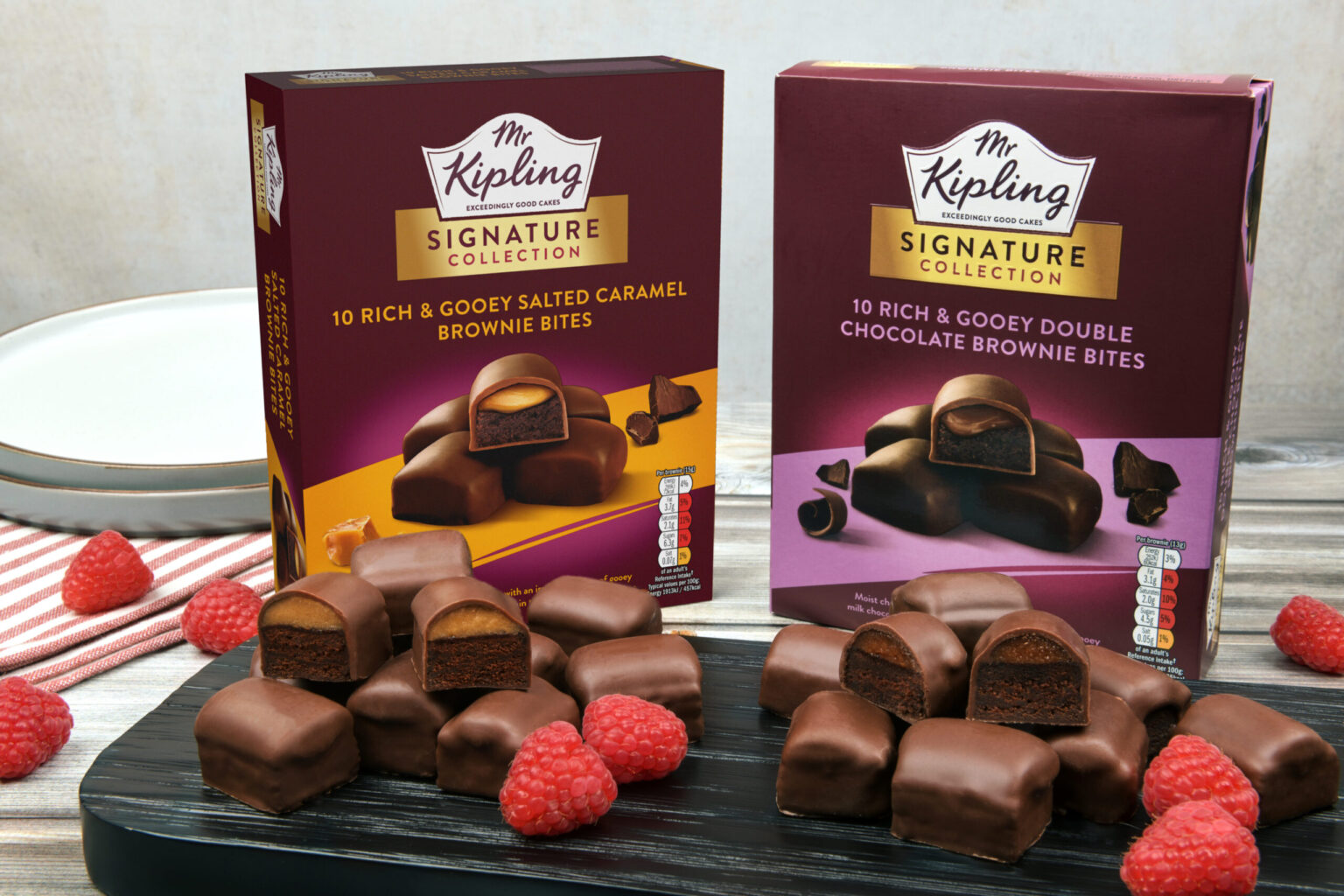 Mr Kipling Signature brownie bites - Premier Foods
